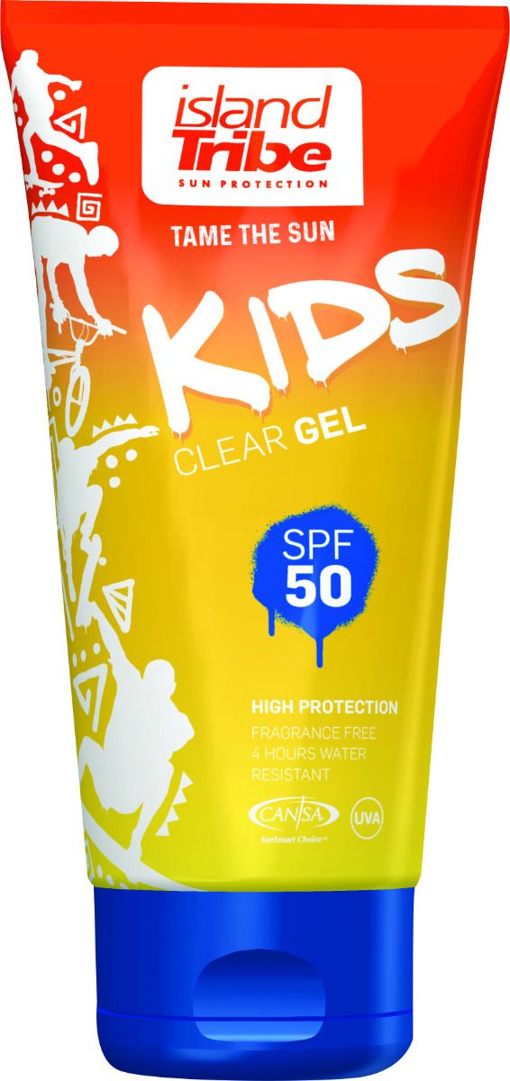 Сонцезахисний крем Island Tribe KIDS SPF 50 CLEAR GEL SUN PROTECTION ...